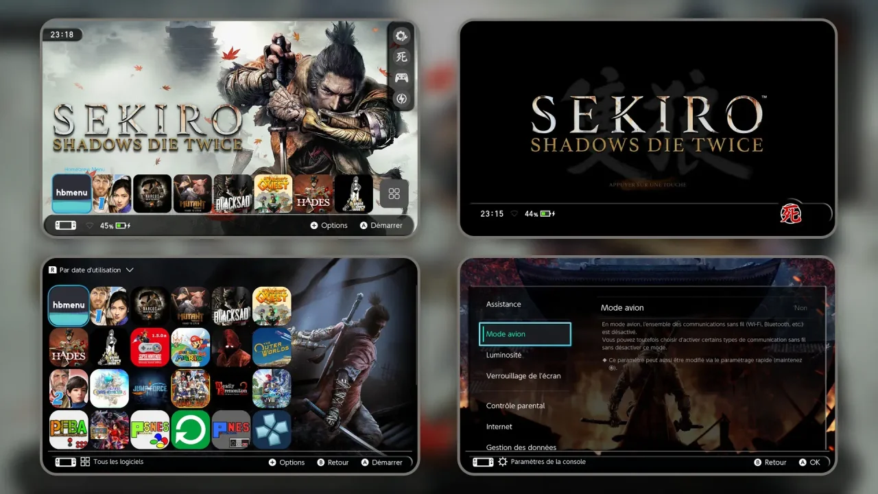 Sekiro - Shadows Die Twice | Switch Packs | Themezer