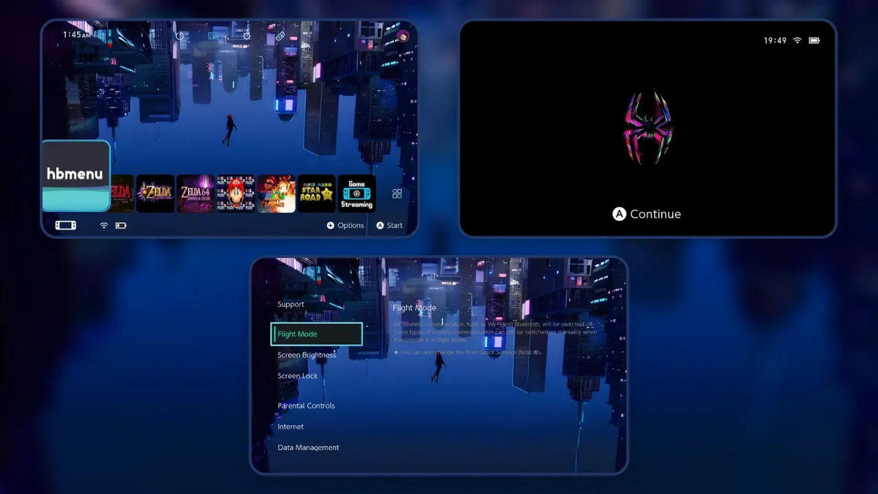 Spider-Verse Pack | Switch Packs | Themezer