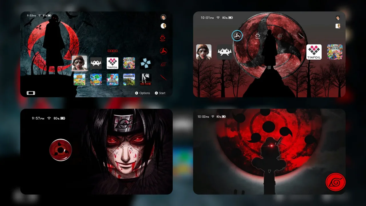 Itachi Uchiha | Switch Packs | Themezer