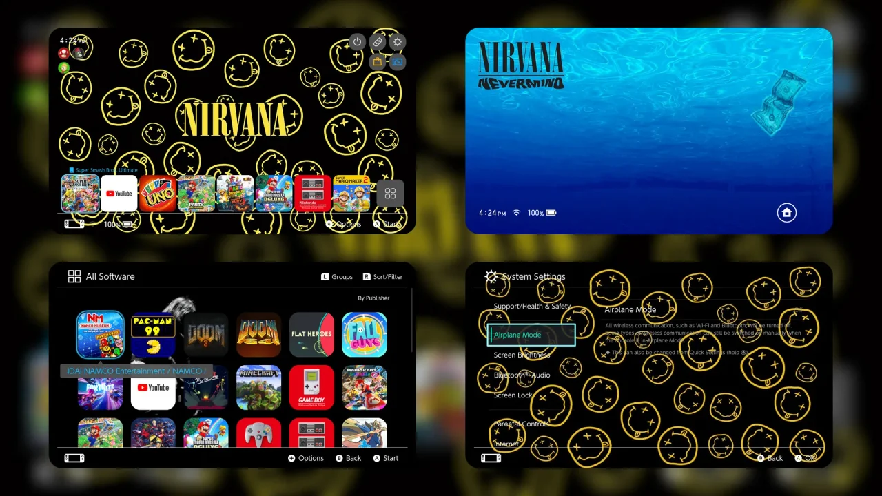 Nirvana Lovers | Switch Packs | Themezer