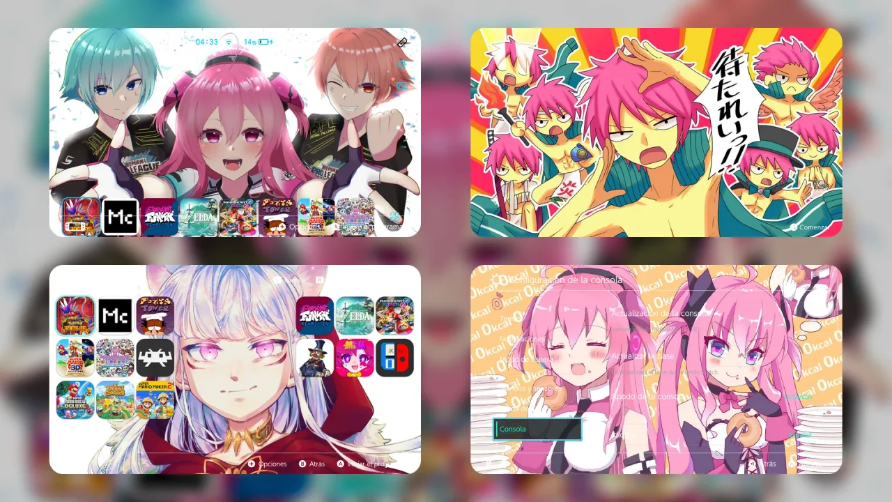 Sound Voltex characters | Switch Packs | Themezer