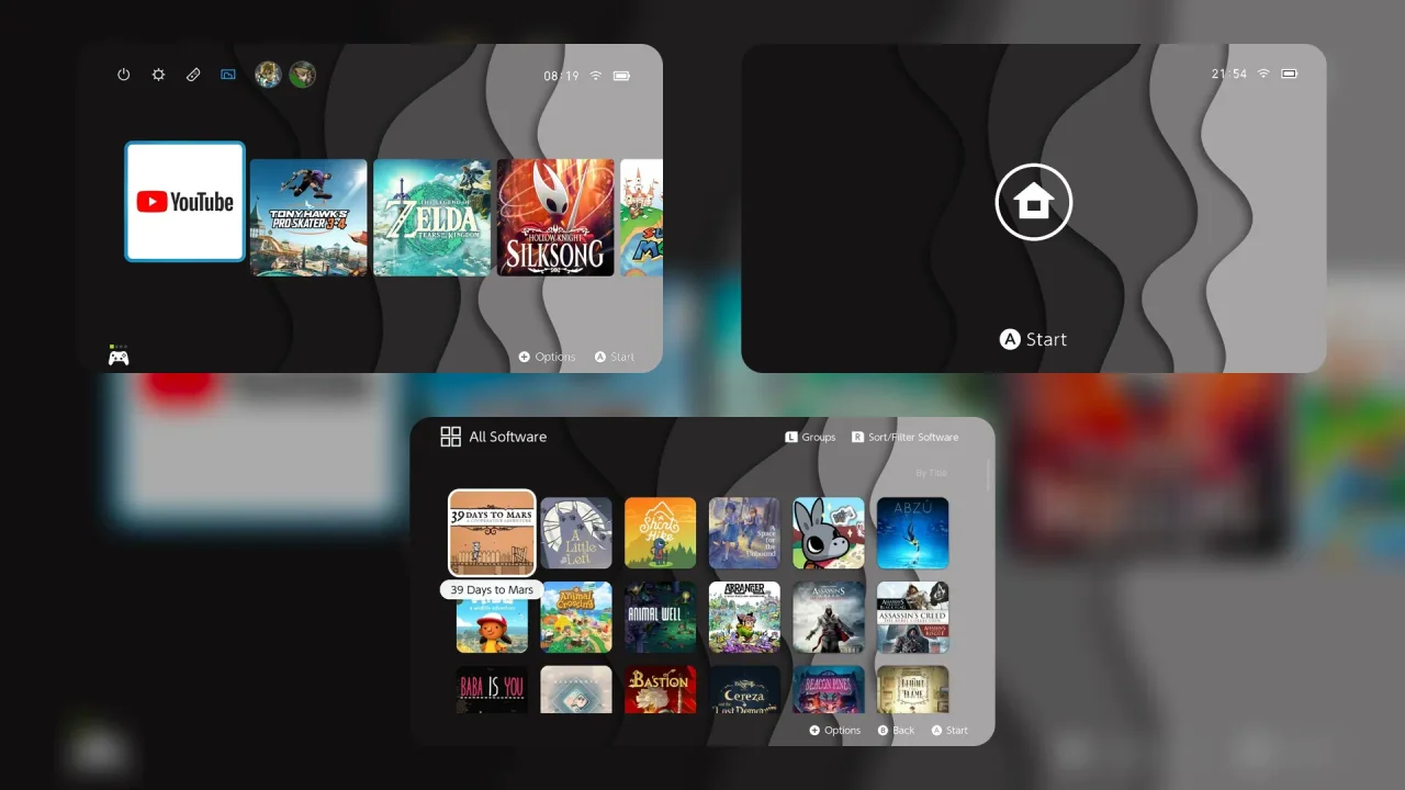 Minimalist Black Wallpaper | Switch Packs | Themezer