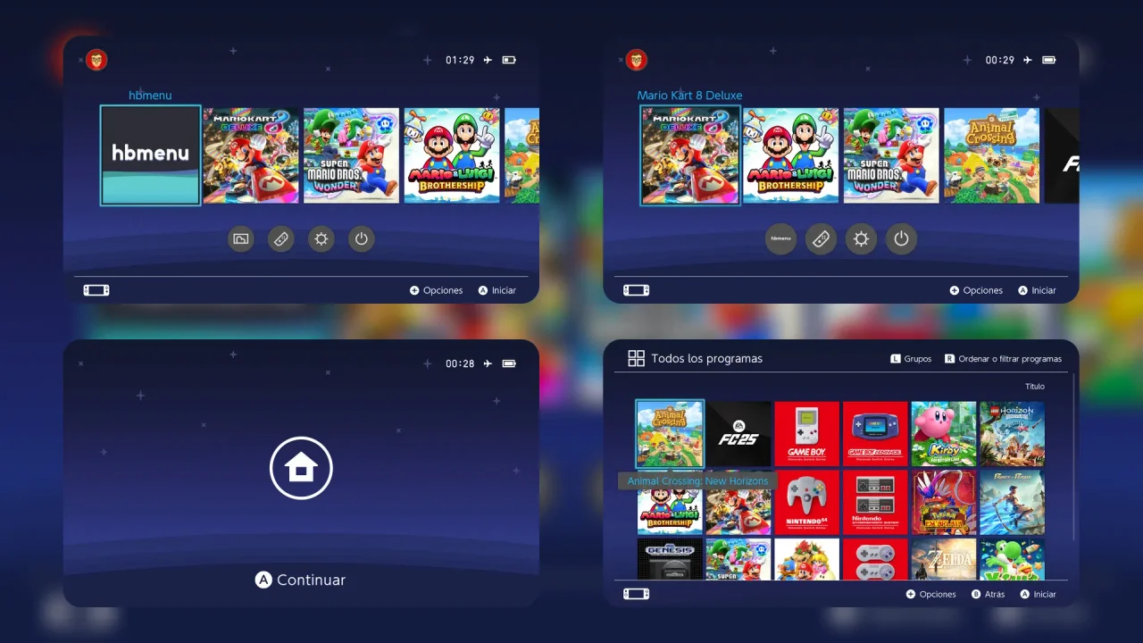 Atmosphere Theme (Offline) | Switch Packs | Themezer