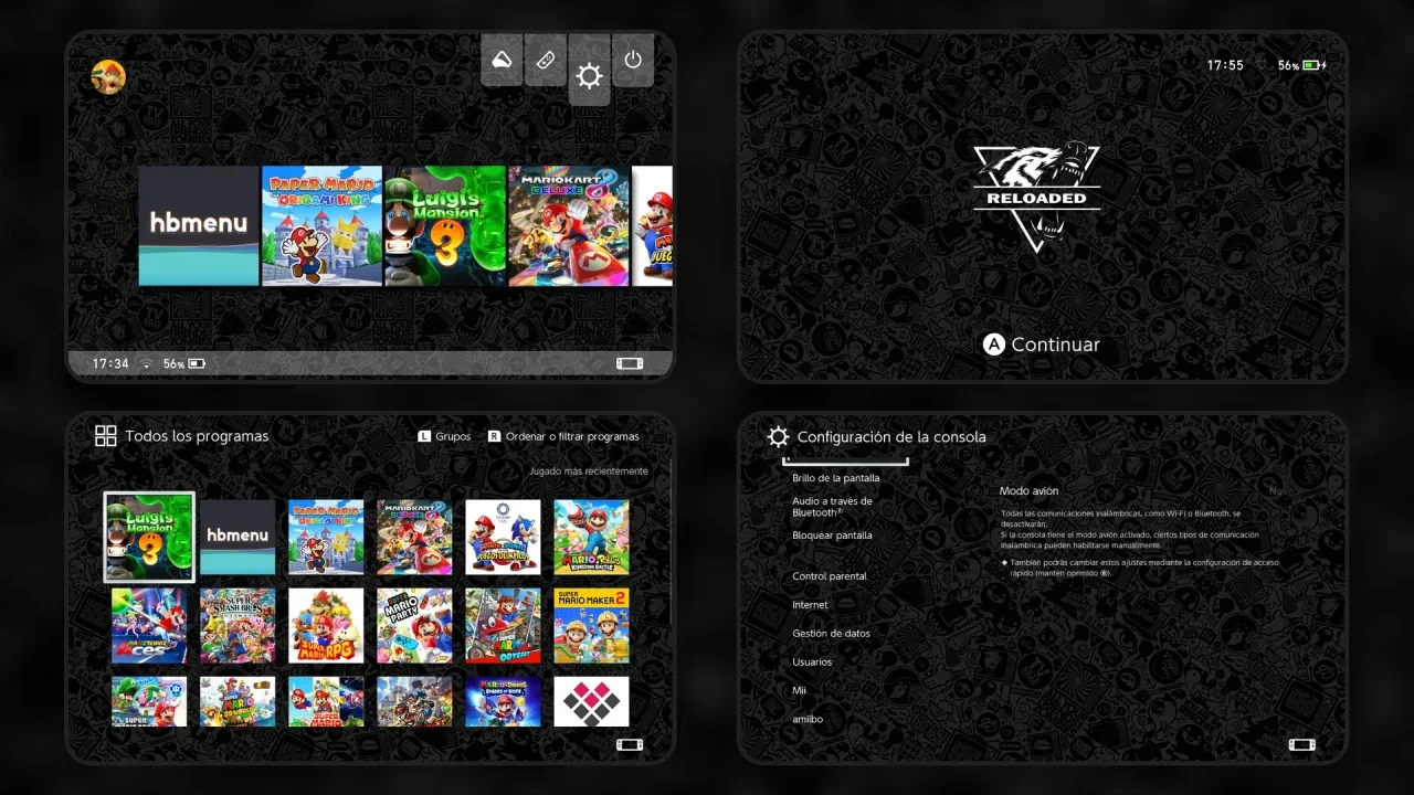 Reloaded Animated | Switch Packs | Themezer