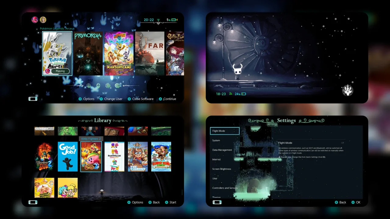 Hollow Knight Vertical | Switch Packs | Themezer