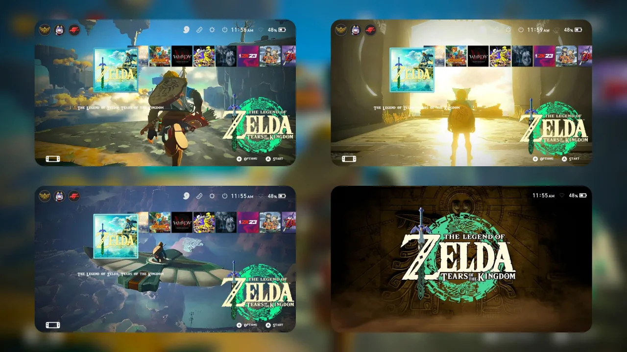 The Legend of Zelda Tears of the Kingdom Theme | Switch Packs | Themezer