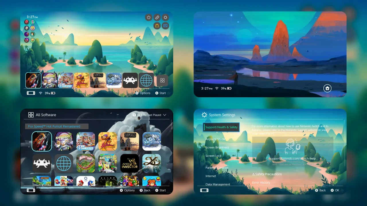 Simple Paradise | Switch Packs | Themezer