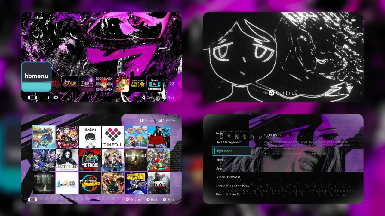 Sewerslvt & Cynthoni Theme | Switch Packs | Themezer