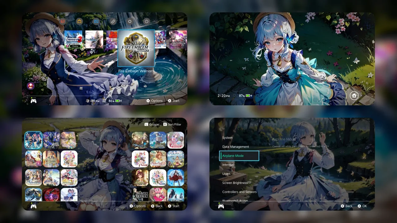 Ayaka Kamisato Theme Alpha | Switch Packs | Themezer