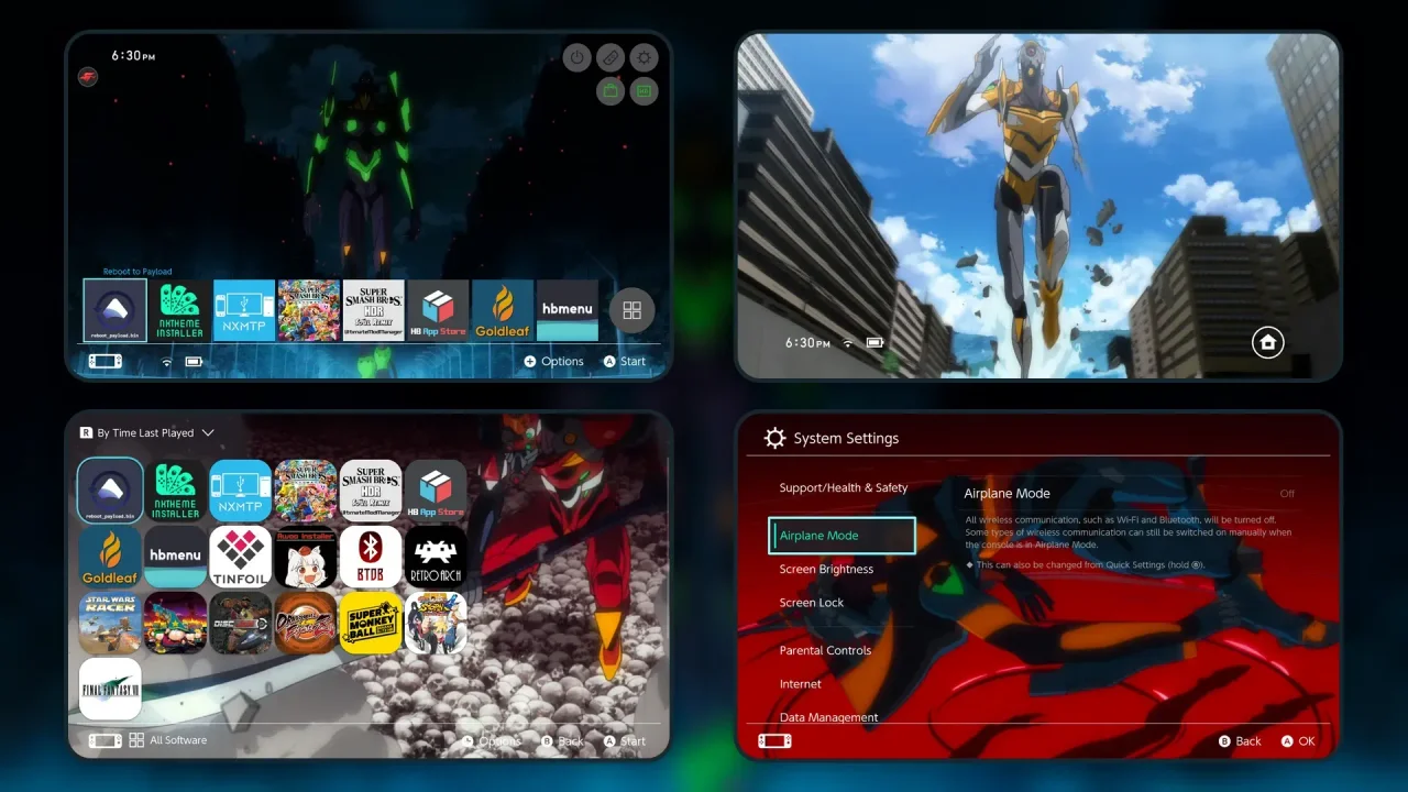 NGE - EVA Units | Switch Packs | Themezer