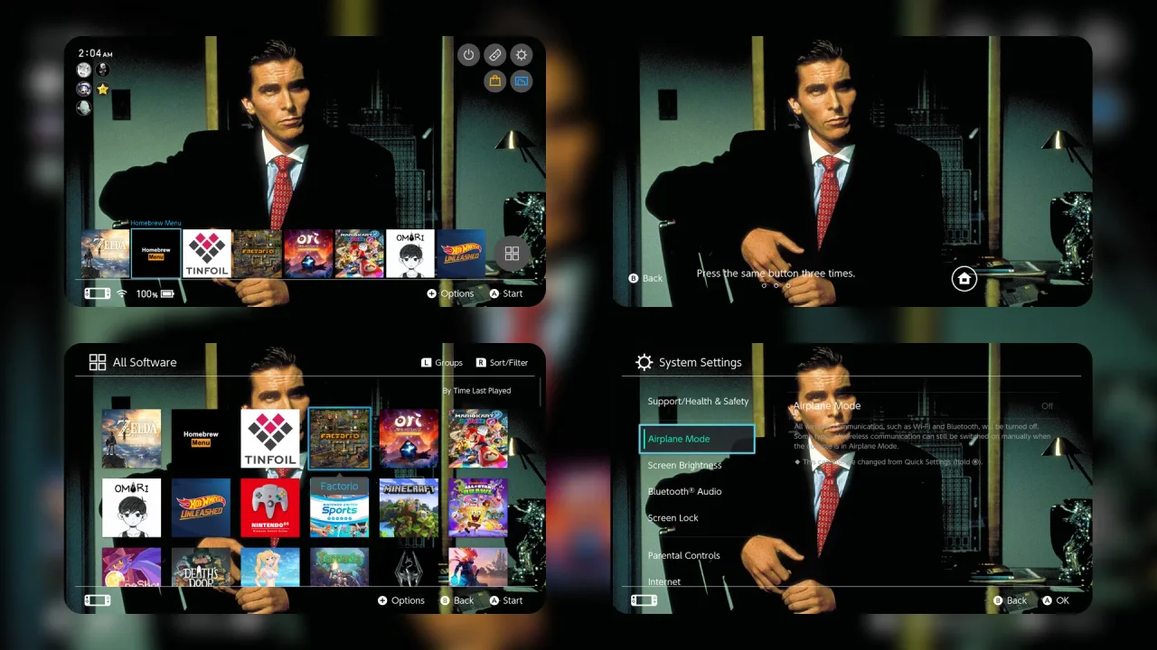 Patrick Bateman | Switch Packs | Themezer