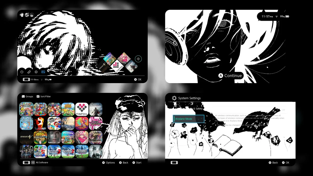 Monochrome Covers | Switch Packs | Themezer