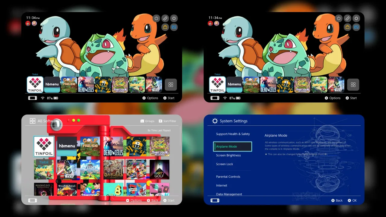 Pokemon | Switch Packs | Themezer