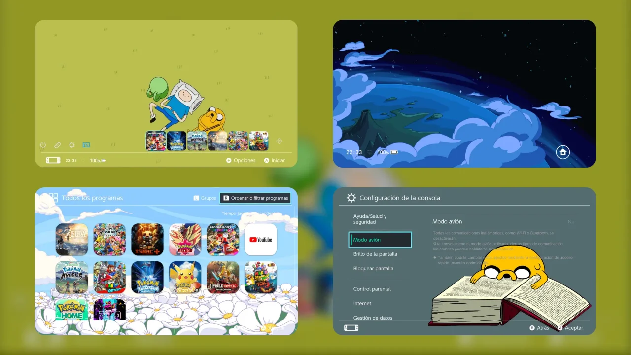 Adventure Time | Switch Packs | Themezer