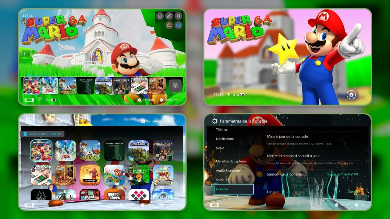 Super Mario 64 Remastered | Switch Packs | Themezer
