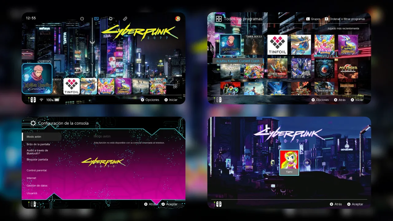 CyberPunk 2077 | Switch Packs | Themezer