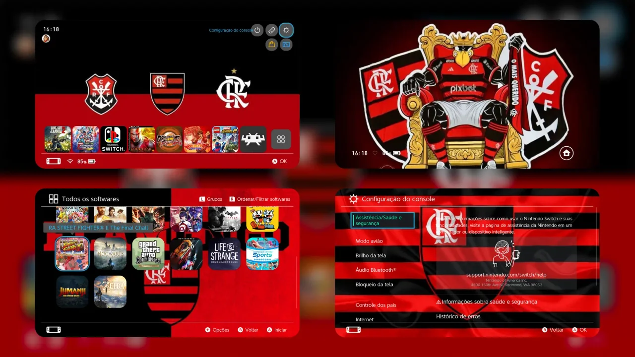 FLAMENGO THEME | Switch Packs | Themezer