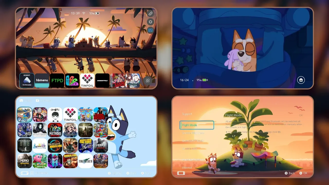 bluey pack | Switch Packs | Themezer