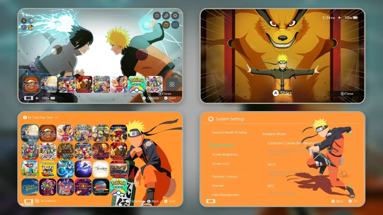 Naruto Theme | Switch Theme Packs | Themezer