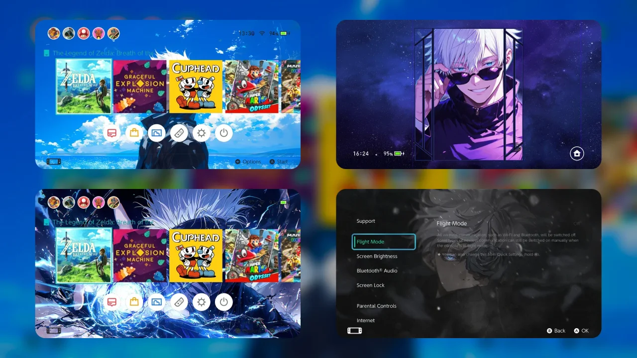 Gojo Satoru | Switch Packs | Themezer