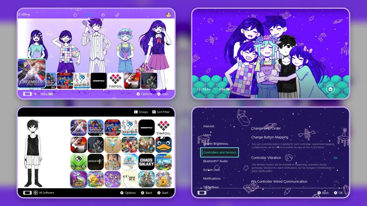 Omori - Dream World | Switch Packs | Themezer
