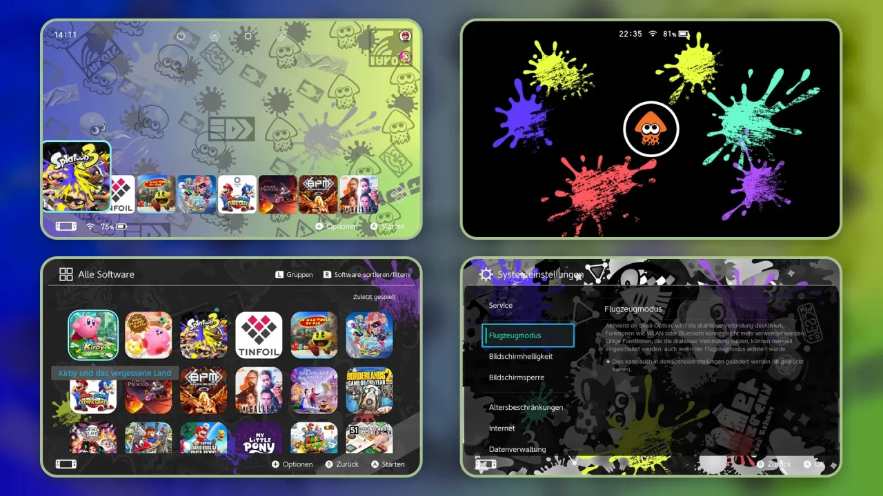 Splatoon 3 | Switch Packs | Themezer
