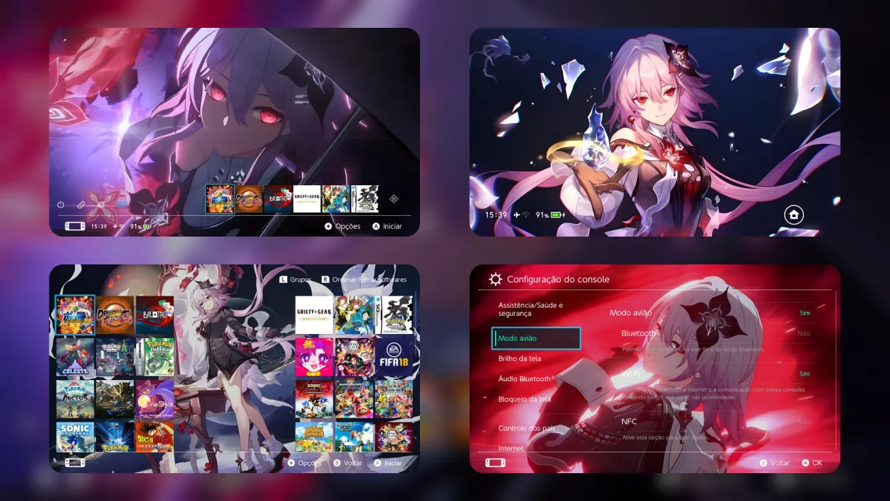 Evernight (HSR / Honkai: Star rail) | Switch Packs | Themezer