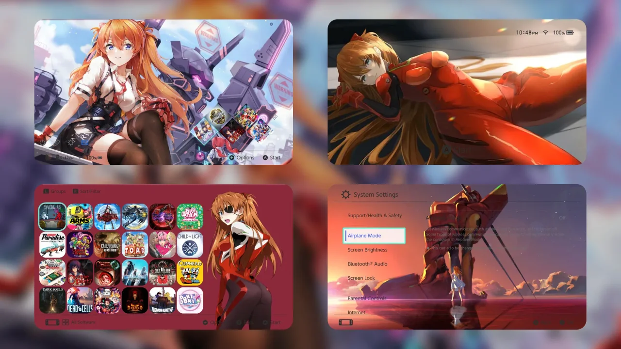 Asuka Langley | Switch Packs | Themezer