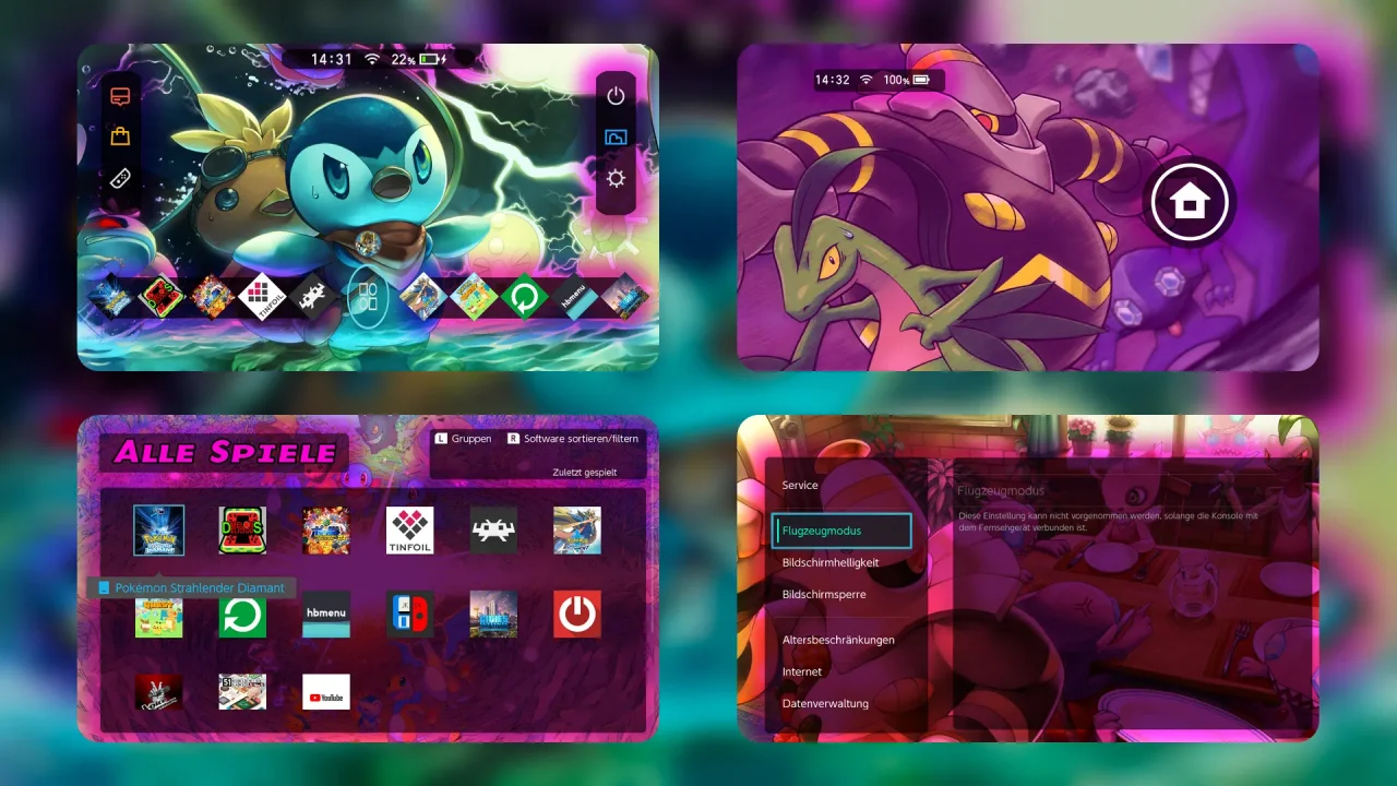 OBMs Pokemon Mystery Dungeon Theme | Switch Packs | Themezer