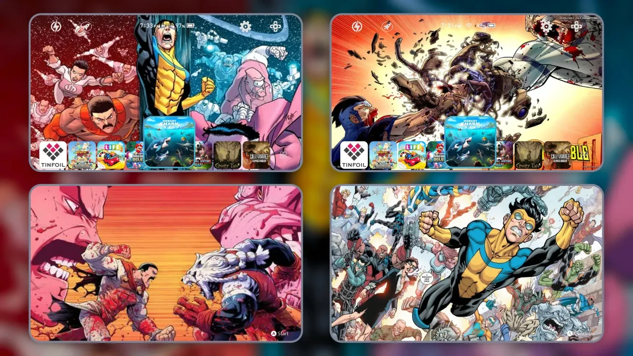 INVINCIBLE | Switch Packs | Themezer