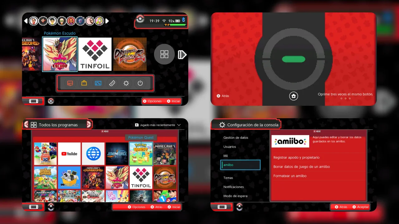 Pokemon Pixel GBA | Switch Packs | Themezer