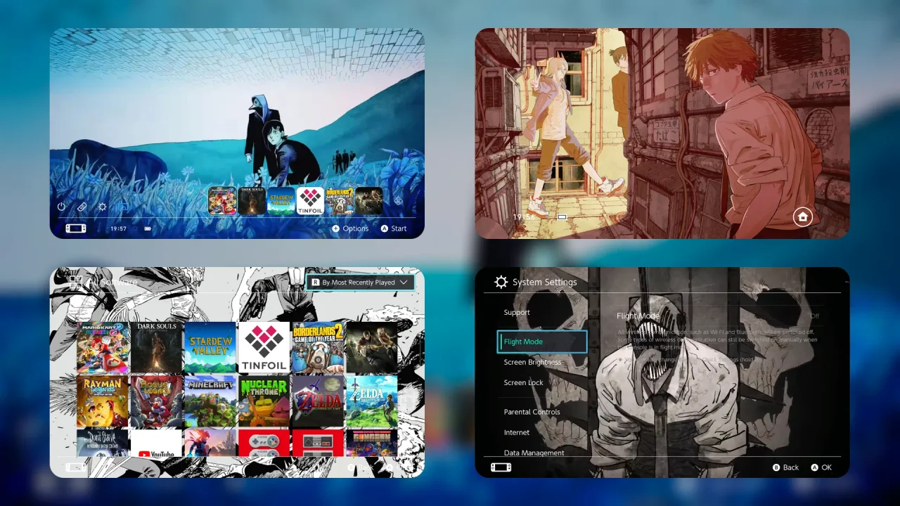 Chainsaw Man Pack | Switch Packs | Themezer