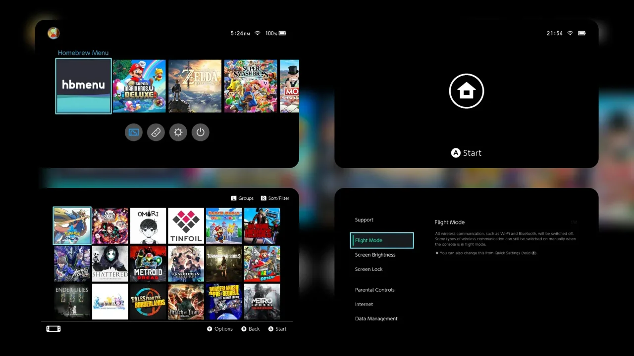 Pure Black Stock | Switch Packs | Themezer