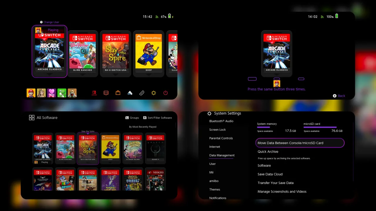 Cartopeia OLED | Switch Packs | Themezer