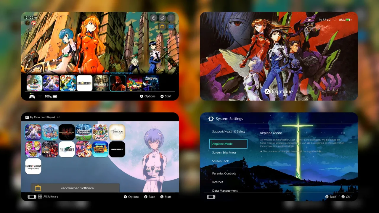 Neon Genesis Evangelion | Switch Packs | Themezer