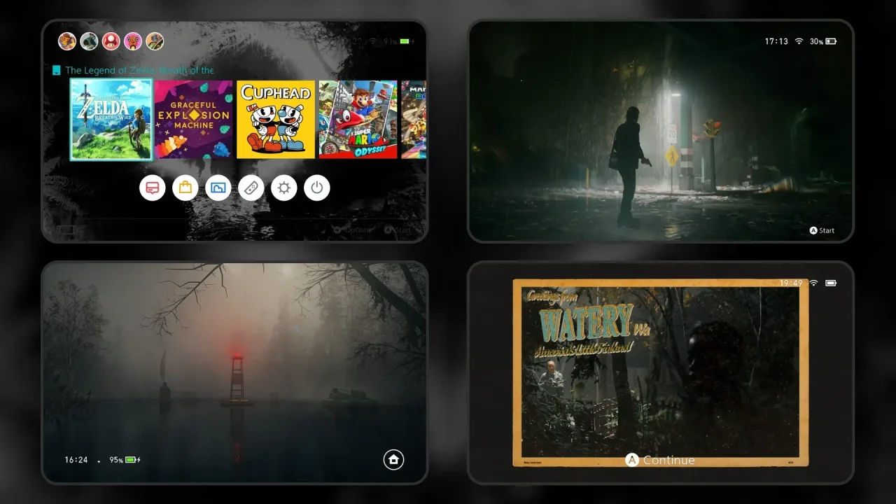 Alan Wake 2 - Lockscreens Pack | Switch Packs | Themezer