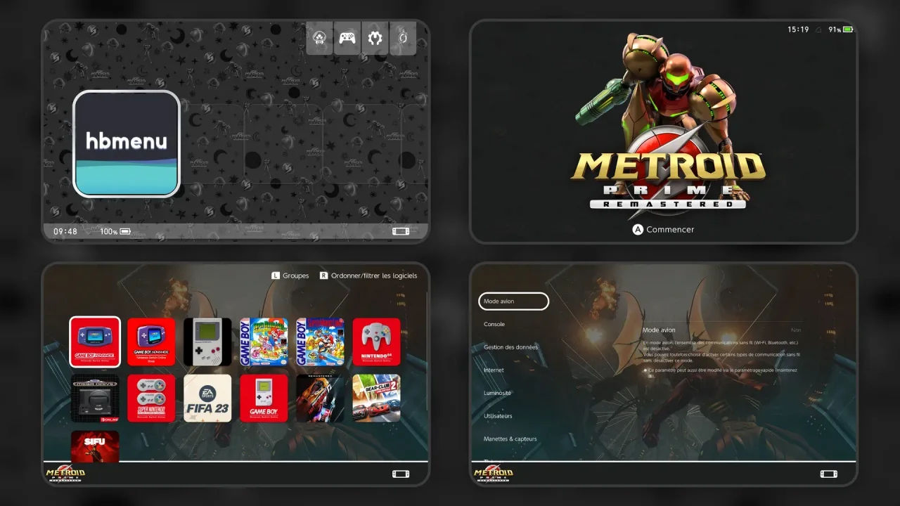 Metroid Prime Remastered "animated background" | Switch Packs | Themezer
