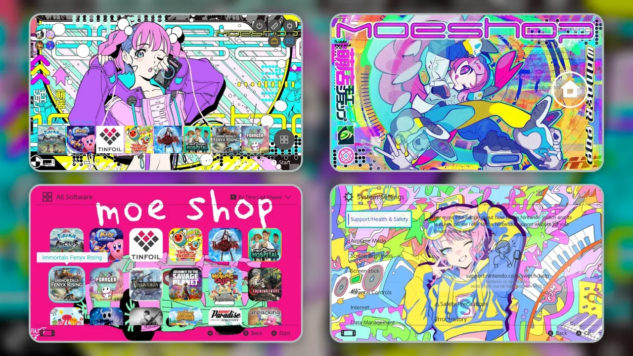Moe Shop Theme Pack | Switch Packs | Themezer