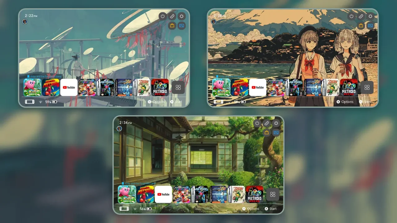 Anime Gruvbox | Switch Packs | Themezer