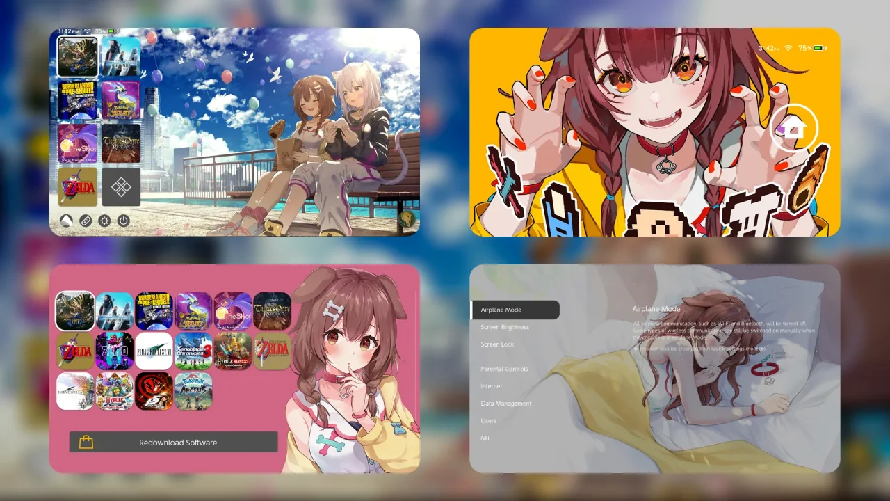 Korone Inugami | Switch Packs | Themezer