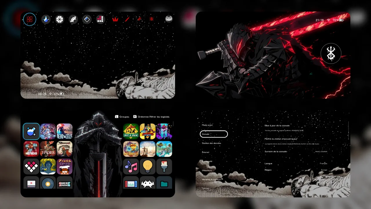 Another Berserk Theme | Switch Packs | Themezer