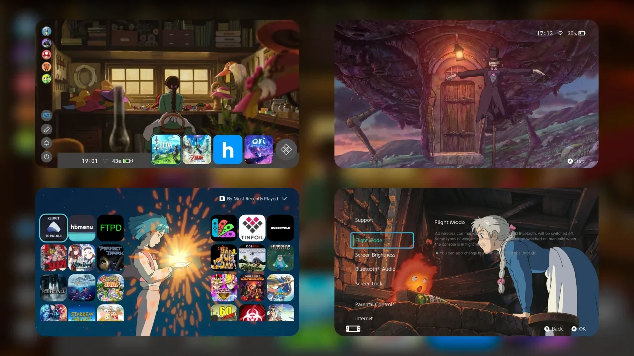 howl's moving castle - l'amore il la vita | Switch Packs | Themezer