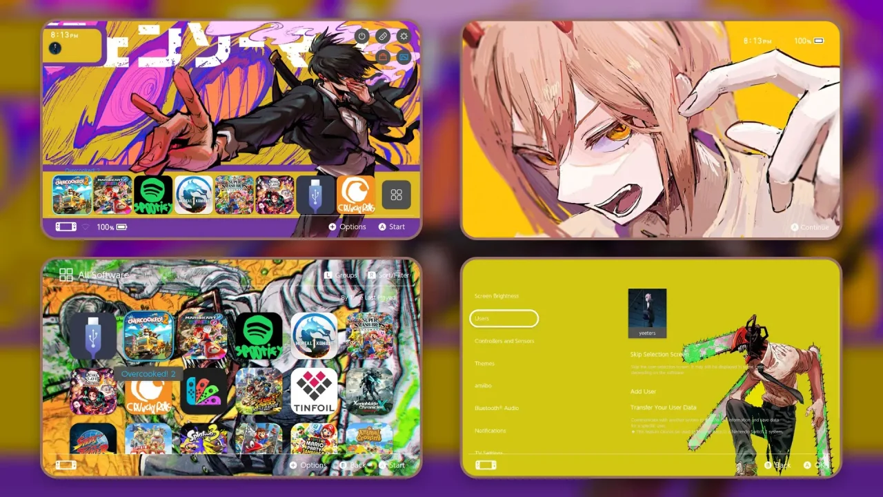 Chainsawman Theme | Switch Packs | Themezer