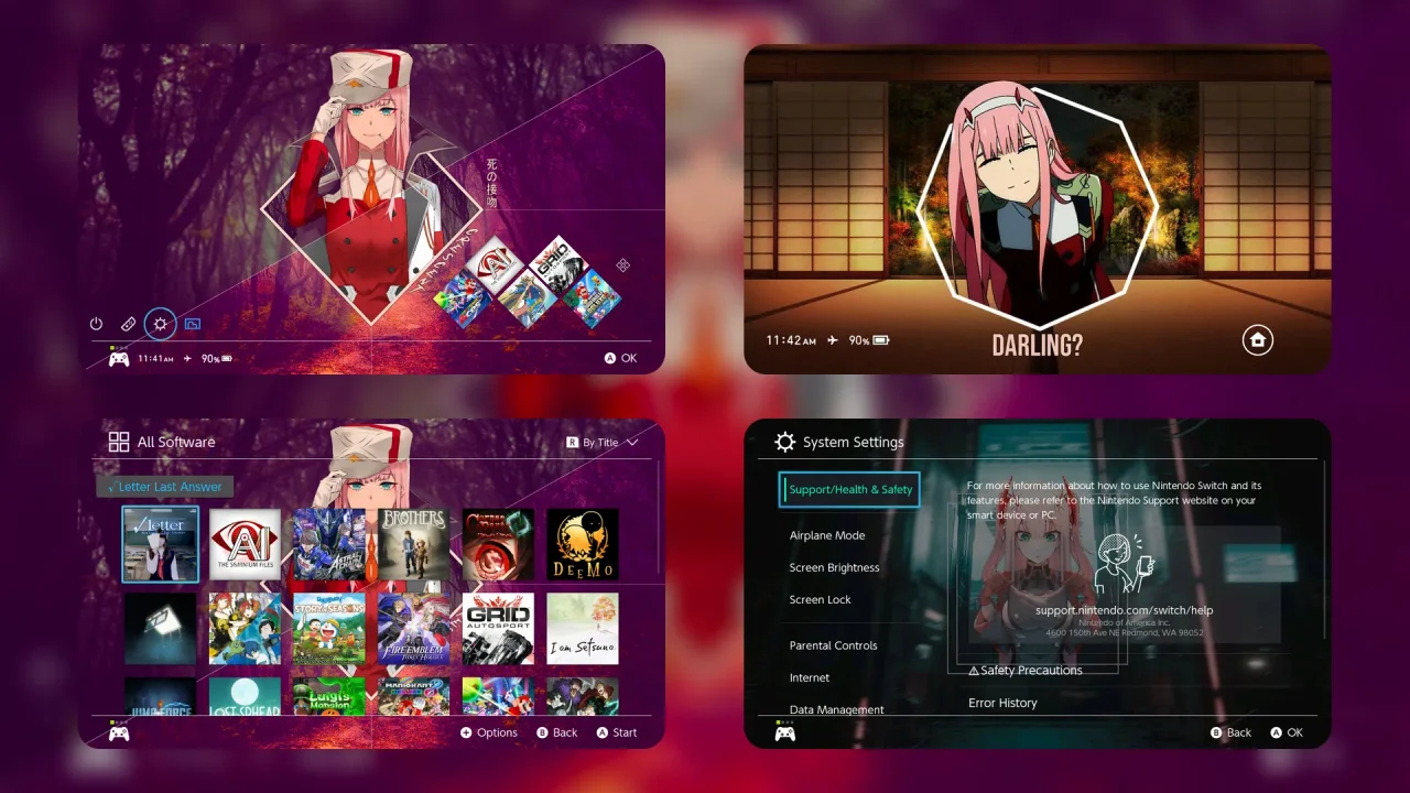 Zero Two | Switch Packs | Themezer