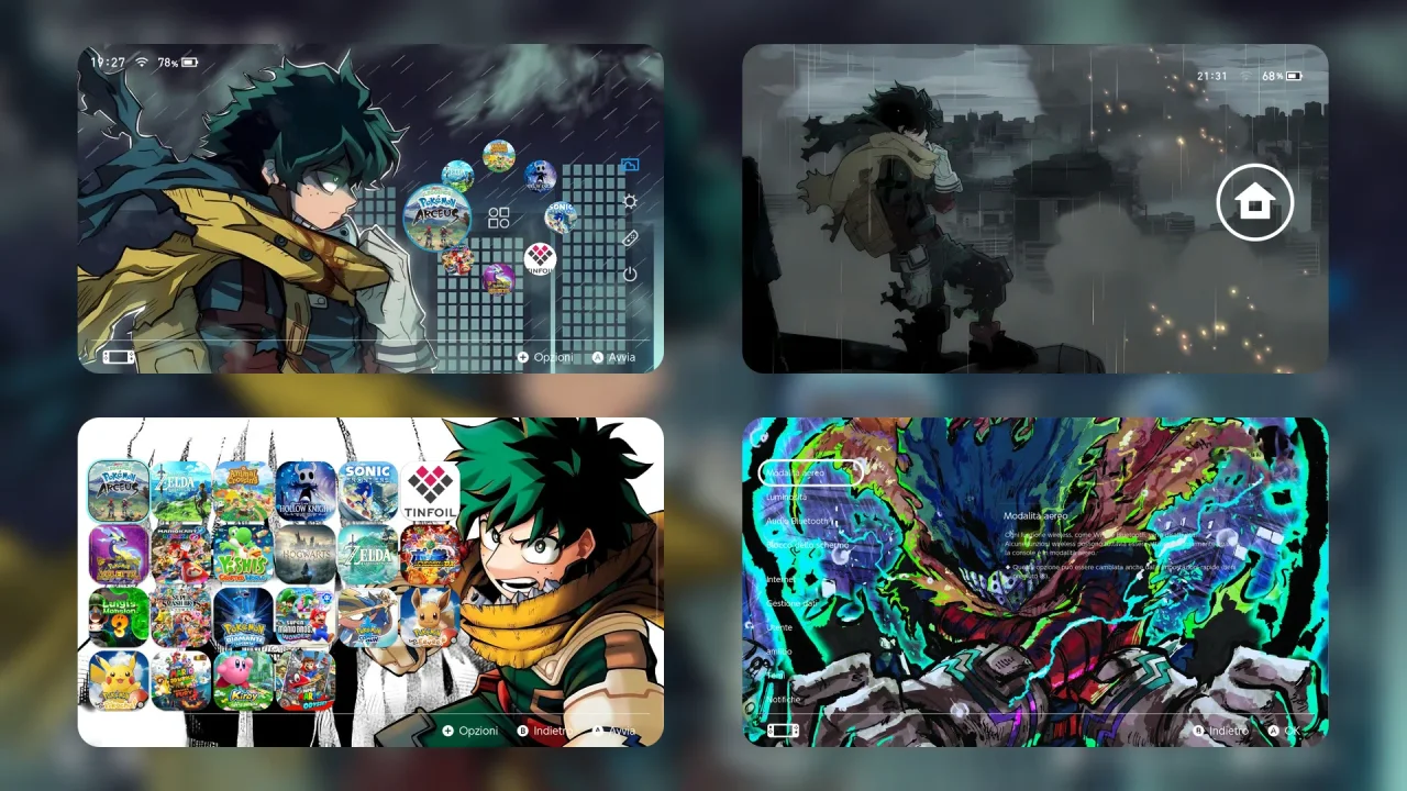 Vigilante Deku | Switch Packs | Themezer