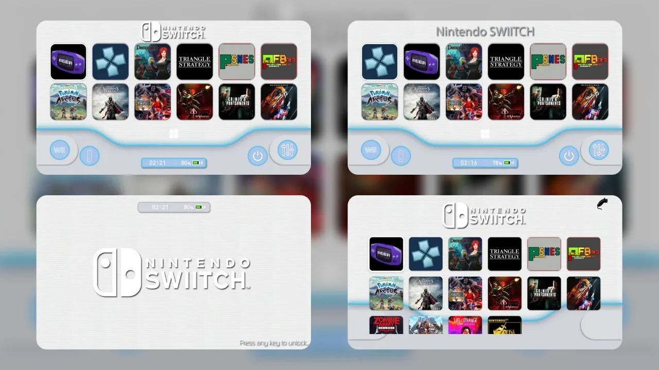 Nintendo Swiitch | Switch Packs | Themezer
