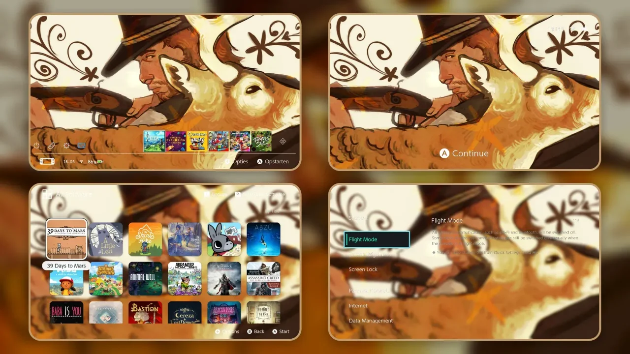 Arthur Morgan Deer Theme (Red Dead Redemption) | Switch Packs | Themezer