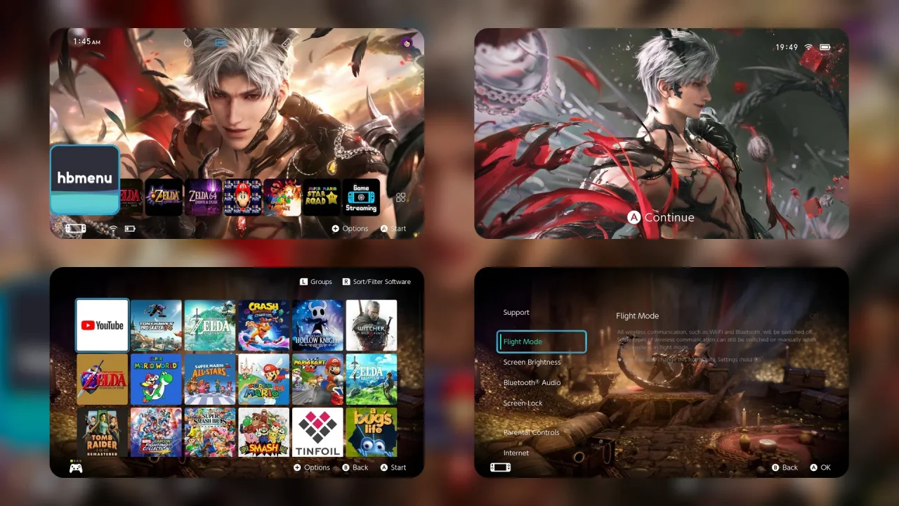 Sylus Love and Deep Space | Switch Packs | Themezer