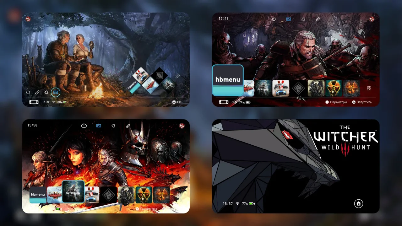 witcher 3 | Switch Packs | Themezer