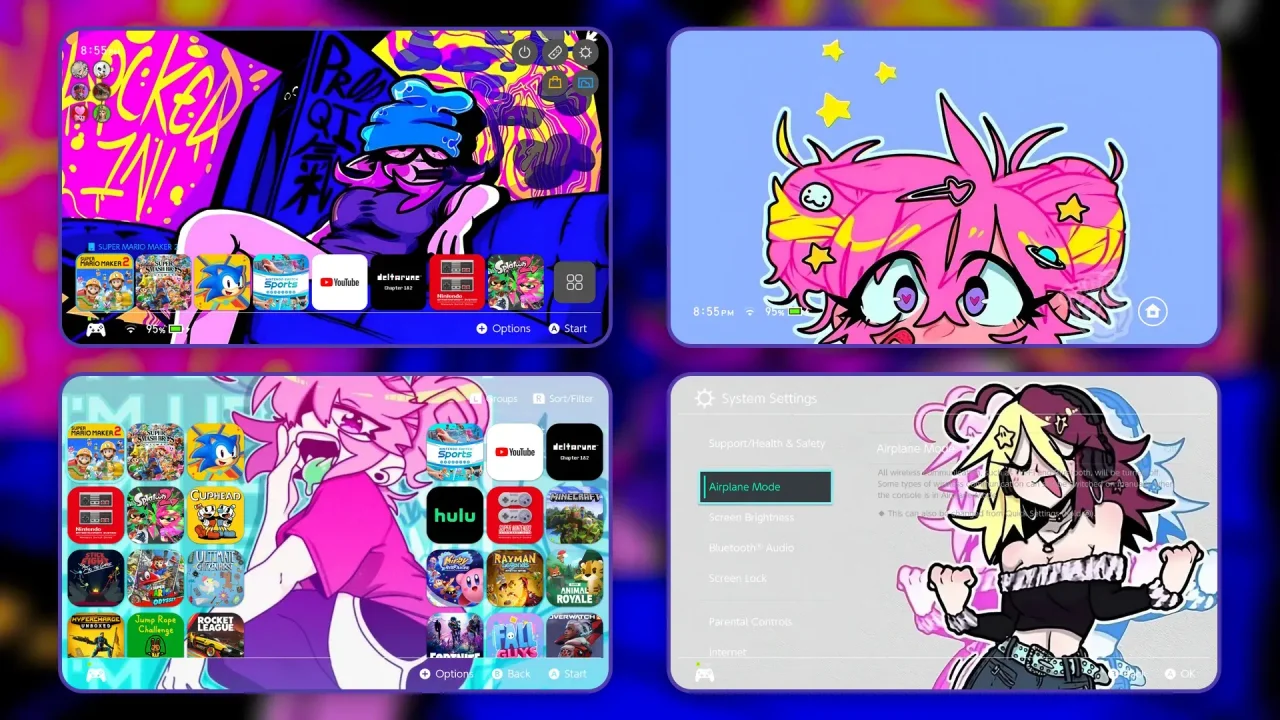 ISSBROKIE/SHTEPPI THEME PACK | Switch Packs | Themezer